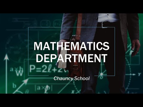 Maths – Year Nine Options – Chauncy School
