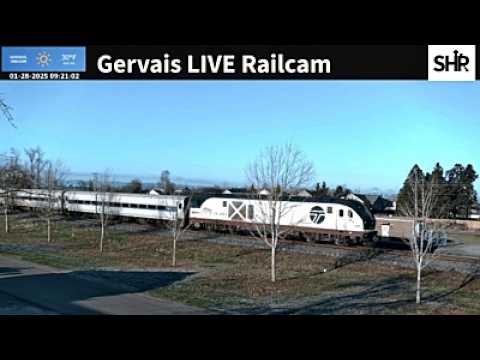 Gervais Mainline Railcam - Live Webcam | GeoWebcams