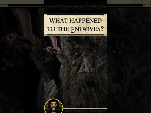 What happened to the Entwives? 😥 #lotr_qa