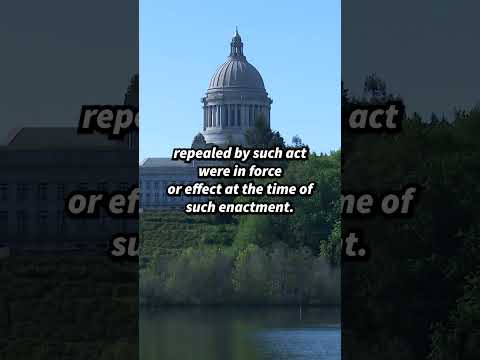 1 U.S. Code § 111 - Repeals as evidence of prior effectiveness