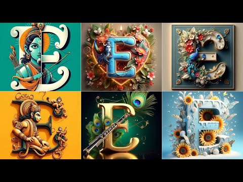 E Name Dp images|| E Letter Dp for Whatsapp || Aplhabet Profile Pictures