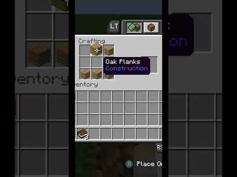 Minecraft Crafting Recipes Ep 17: Bookshelf