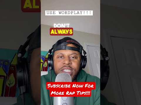 Learn How To Rap | Using Wordplay #learnhowtorap #learn #howto #rap #word #play #wordplay #rapper