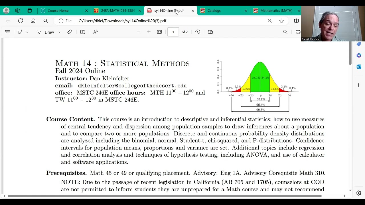 M14 Introduction / Syllabus Fall 2024