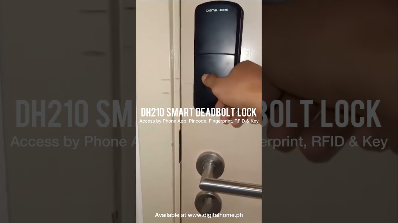 Unlock convenience with RFID technology – our smart lock simplifies access with just a swipe