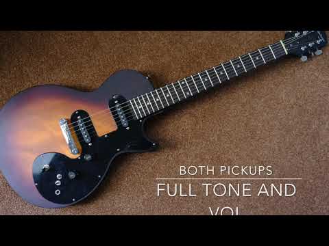 Epiphone Modded SL 2017 Vintage burst Melody Maker P90 Single | Reverb