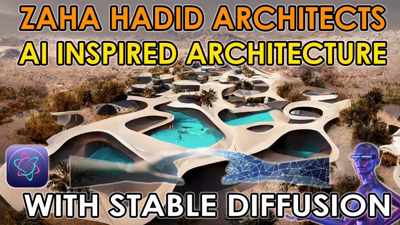 Zaha Hadid Architects AI Inspired Architecture with Stable Diffusion