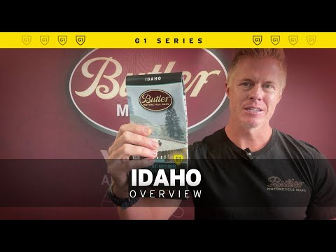 Best Paved Roads In Idaho | G1 Series Map