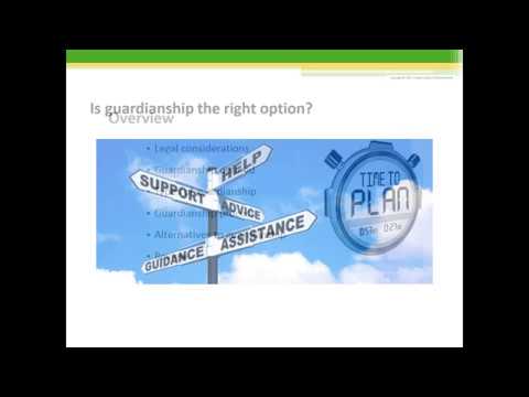 Webinar: Guardianship: What You Need to Know