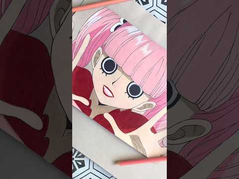 Our ghost princess PERONA👻💖. #anime #perona #onepiece #draw #viralvideo #fyp