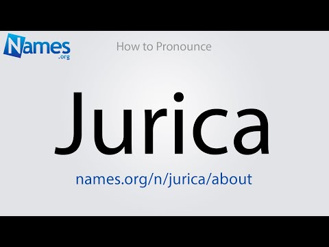 How to Pronounce Jurica