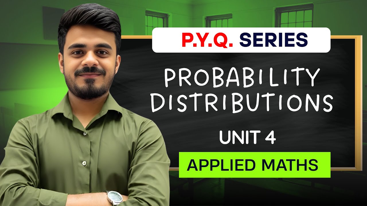 Probability Distributions PYQ's| Applied Maths| Class 12th| CBSE 2026