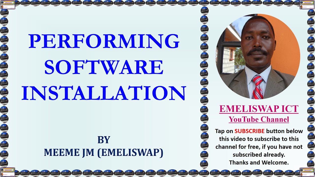 Performing Software Installation