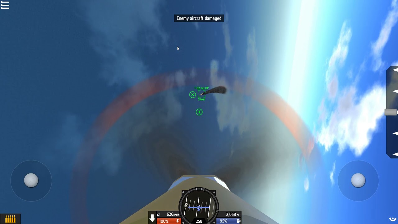 SimplePlanes Triple mustang (F-82 but better) dogfight