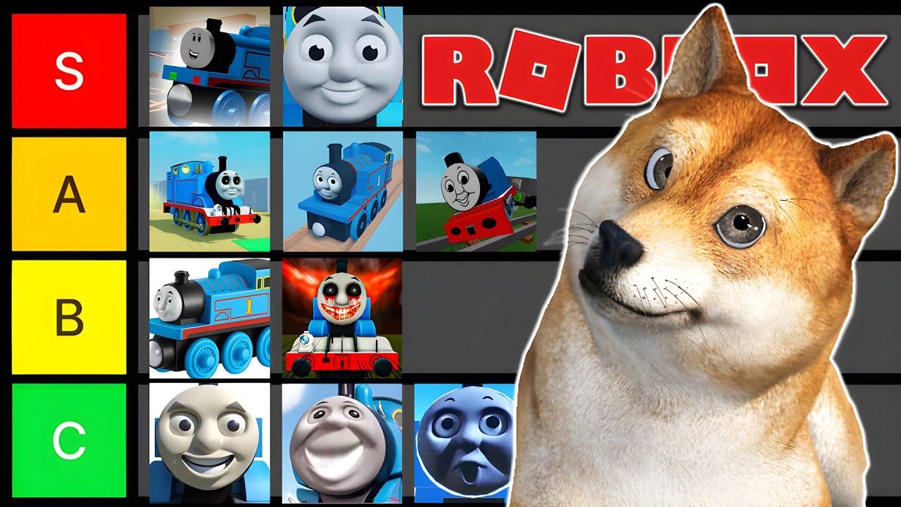 I Ranked Every Thomas & Friends Roblox Game!