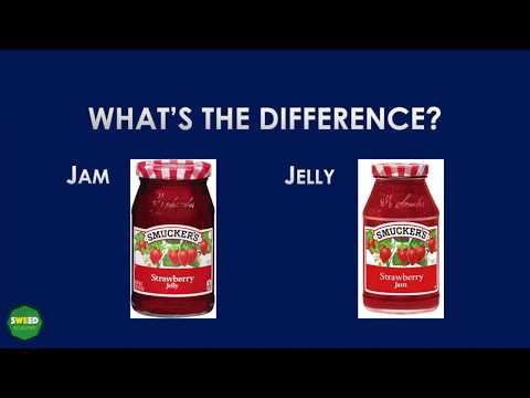 What's the difference between JAM and JELLY?