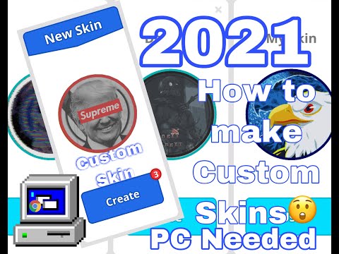 How to make Custom Skins to Agario : 2021 ( PC needed ) Trampermonkey: Agartool IOStutorial #K1ngYT