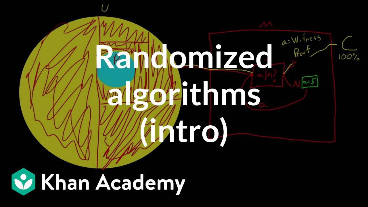 Randomized algorithms (intro) | Journey into cryptography | Computer Science | Khan Academy