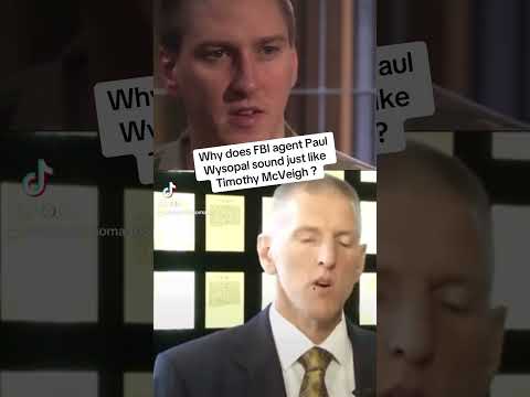 Why does FBI agent Paul Wysopal sound just like Timothy McVeigh ?#oklahoma #conspiracy