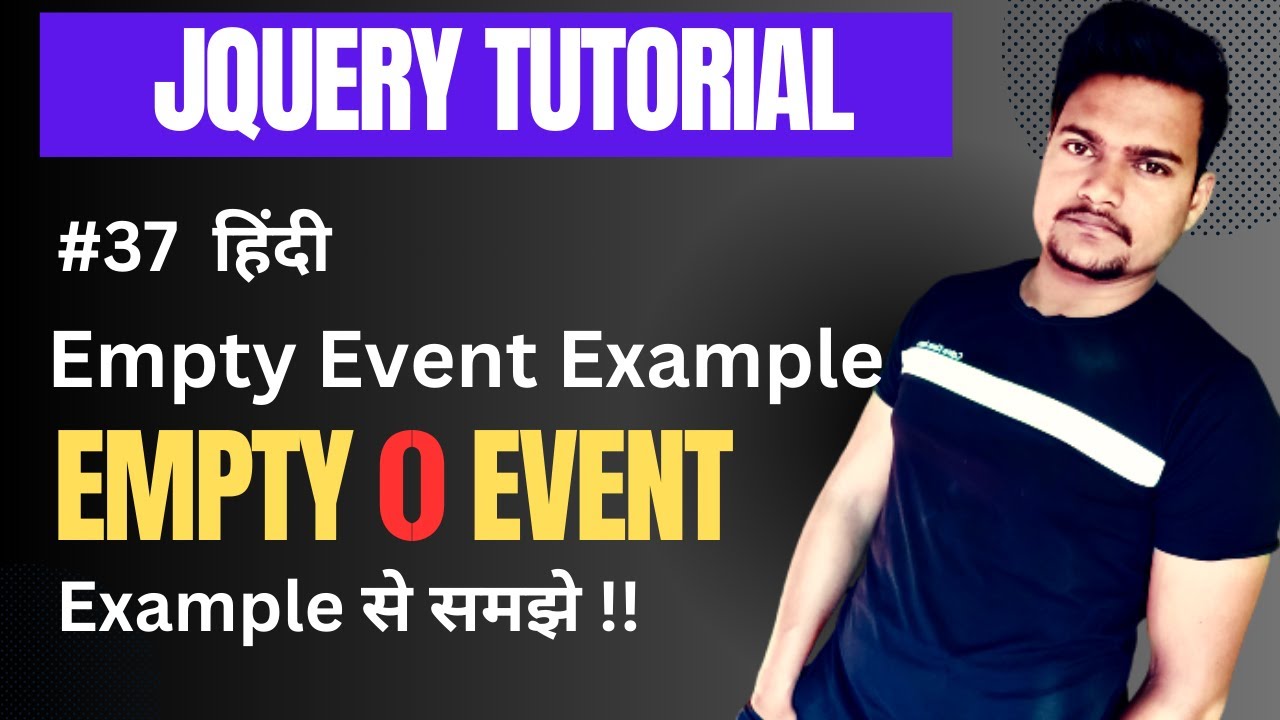Jquery empty() method with example | Part - 37