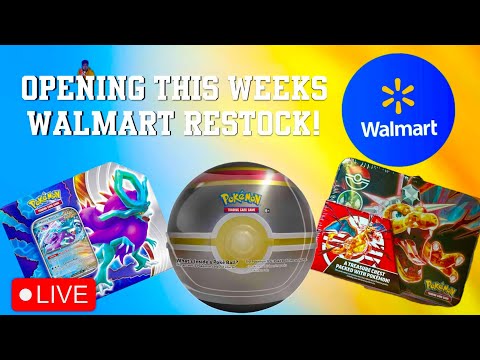 Opening This Weeks Walmart Pokémon Card Restock!