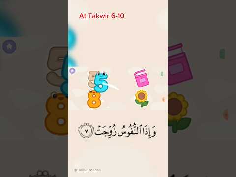 Surat At Takwir ayat 6-10 | Murotal At Takwir 6-10 metode ummi anak