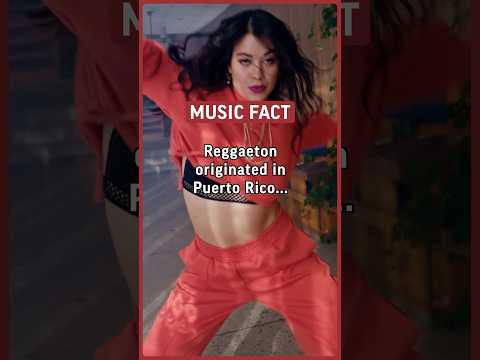 Reggaeton originated in Puerto Rico heavily influenced by dancehall and hip-hop. #music