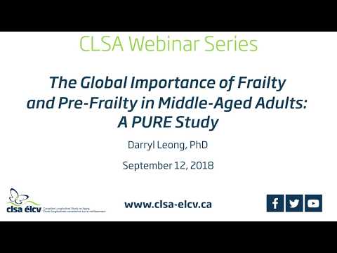 The Global Importance of Frailty and Pre-Frailty in Middle-Aged Adults