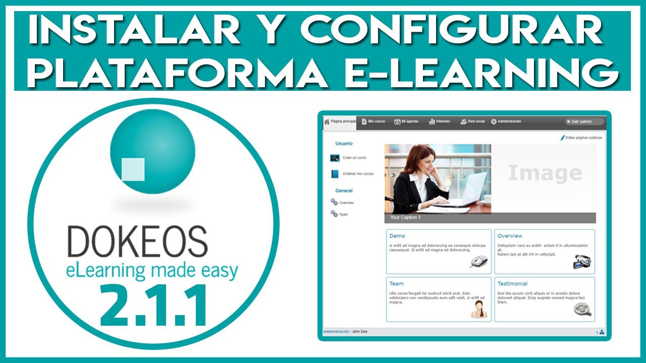 DOKEOS LMS 2.1.1 [Install and configure E-learning Platforms]
