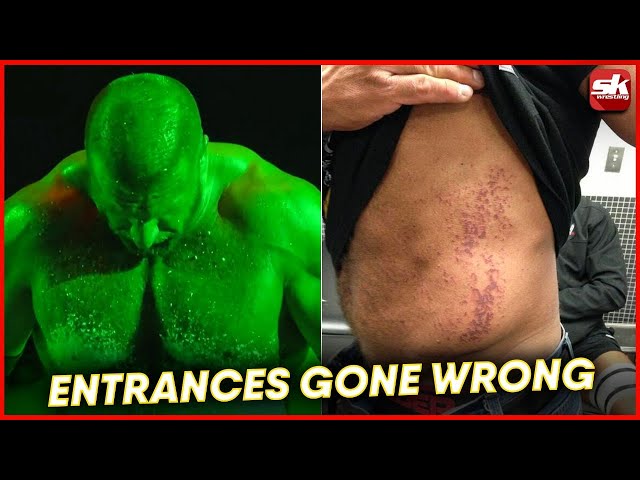 WWE: WATCH: 10 times WWE wrestlers botched their entrances