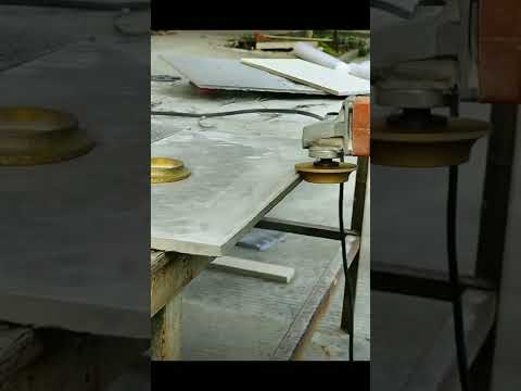 How to making & polish granite edge || DIY GRANITE POLISH || #shorts #trending #viral
