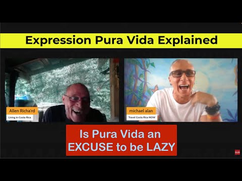 The Culture of Costa Rica Pura Vida - Expression Pura Vida Explained
