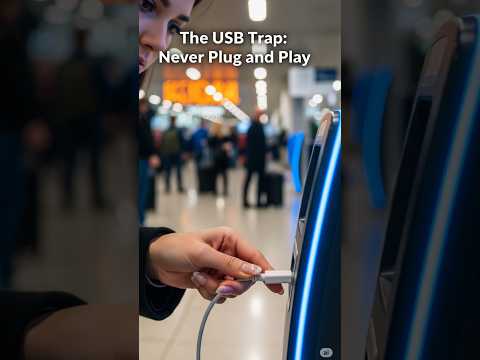 Never Plug Into a Public USB Port! 🔌💀 | The USB Trap Explained