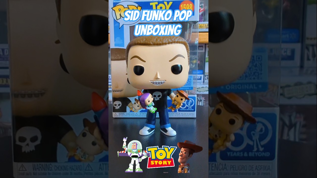 Toy Story Sid Funko Pop Unboxing! #funkopop #funkopophunting #toystory #figurines #sid