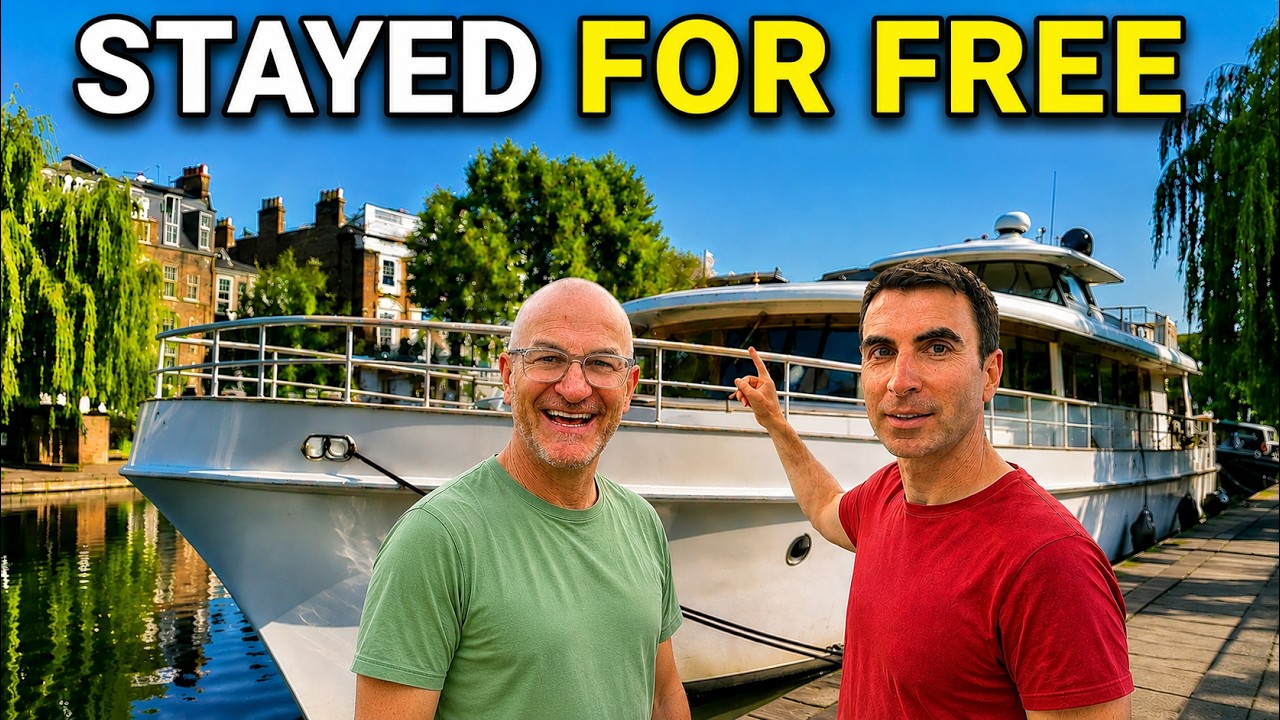 Why We Were Staying on Richard Branson’s Boat & Little Venice London Guide 🇬🇧