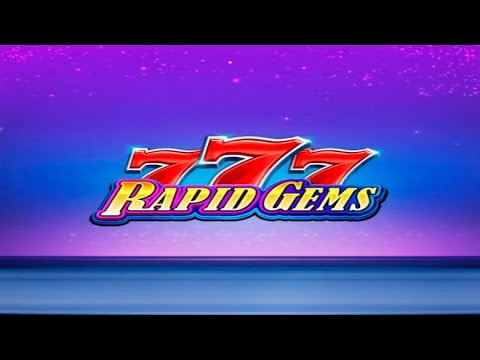 Rapid Gems 777 slot from TaDa Gaming Gameplay