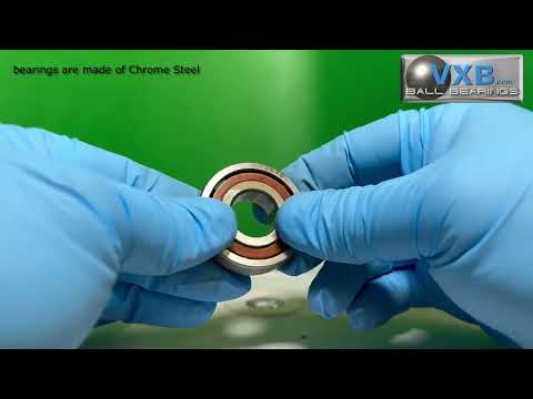Comparison 17mm inner diameter-Bore-ID Sealed Ball Bearing 6203-2RS vs Angular Contact Bearing 7203B