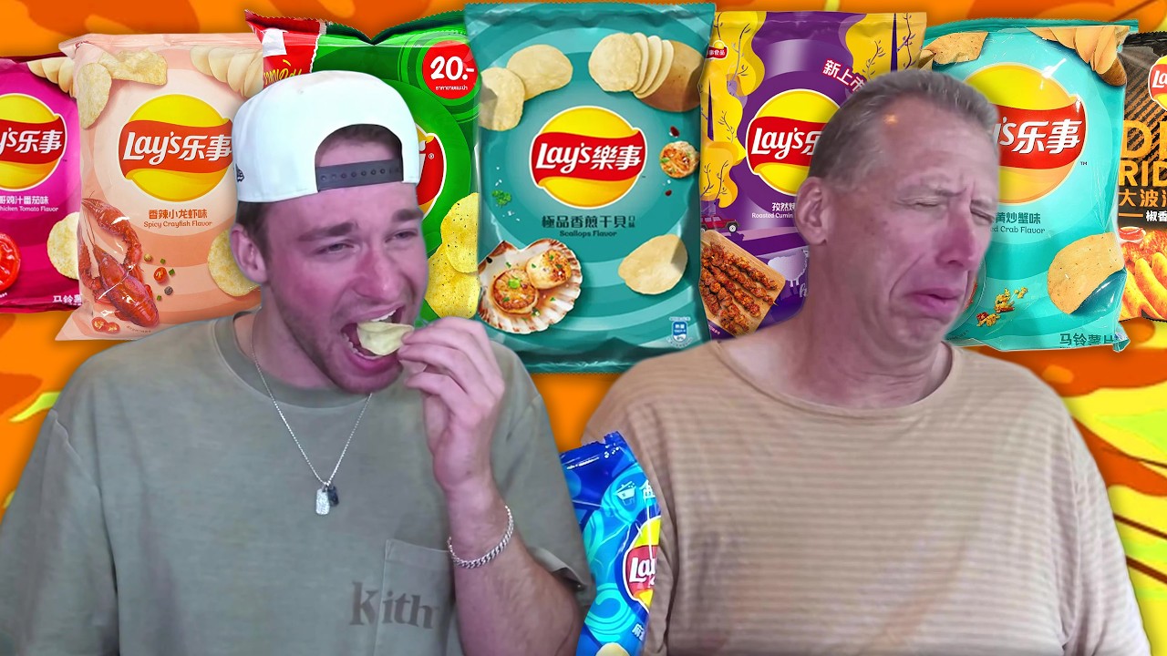 We Tried the STRANGEST Chips!