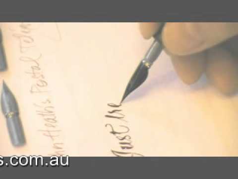 Western Calligraphy | Wills Quills