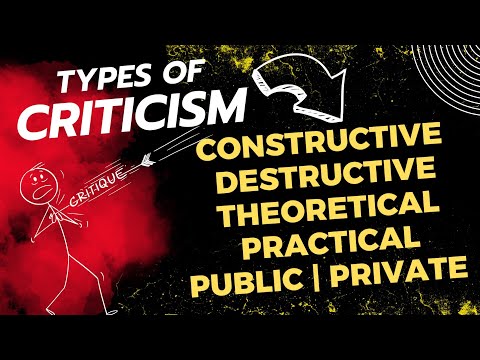 Types of Criticism in Literature: Part -2 Video Lecture - UGC NET