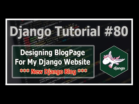 Learn Django 3 Blog Designing Blog Page Displaying Blog Posts | Python Django Tutorials In Hindi ...