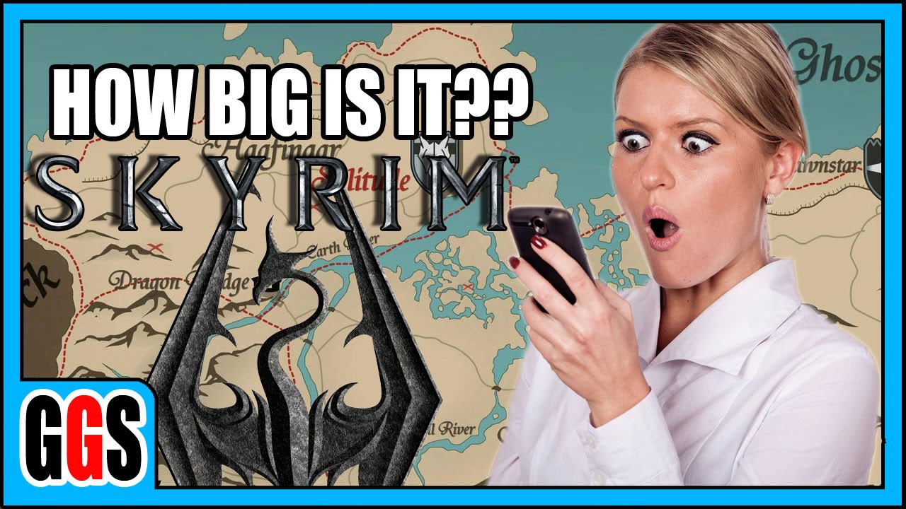 SKYRIM | HOW BIG IS IT???