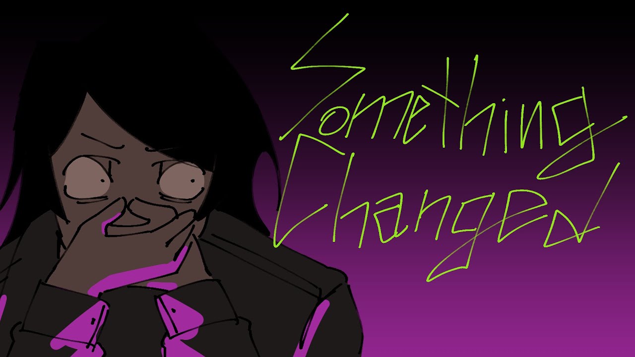 something changed (warning: SA mention, flashing lights)