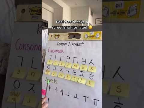 How to Read Korean Part 1. IG: inakimieee