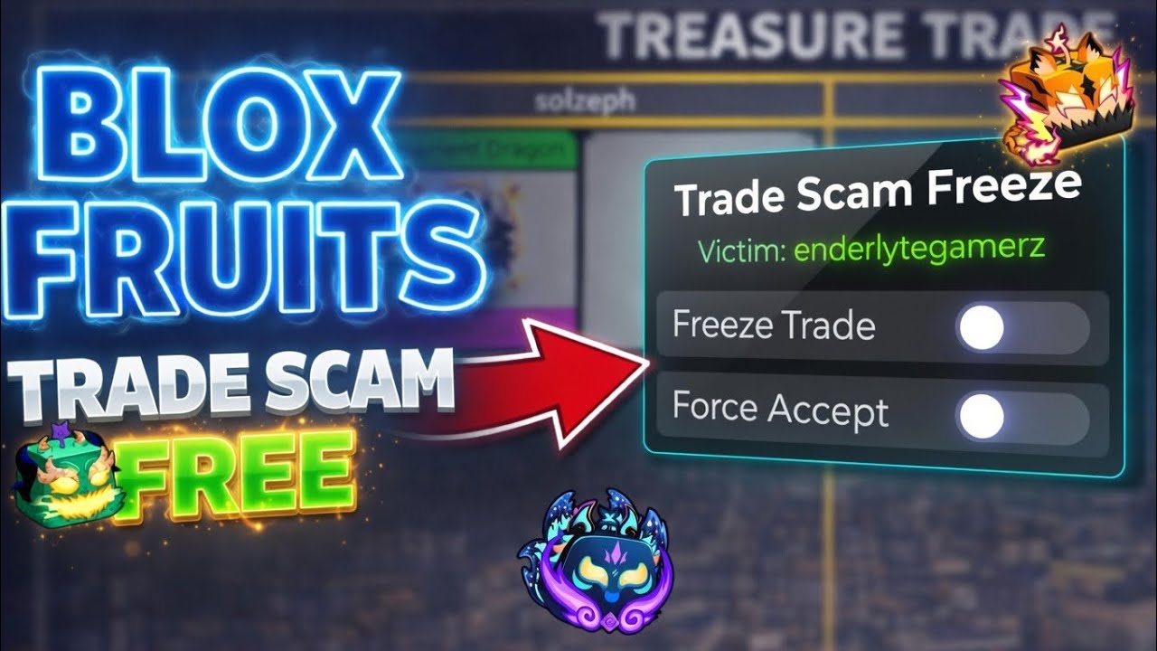 🥚 [Easter Update] Blox Fruits Trade Scam Script | Freeze Trade + Force Accept | Working No Key 2026
