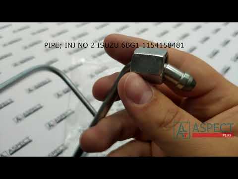 Топливная трубка №2 Isuzu 6BG1 1154158481 PIPE; INJ NO.2