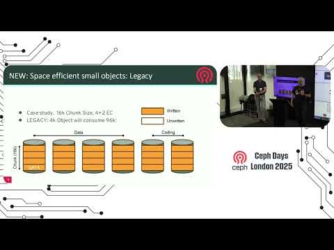 Erasure Coding Enhancements for Tentacle