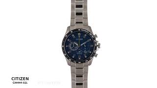 Citizen CA4444-82L - zegarek Super Titanium Eco-Drive Chronograph ...