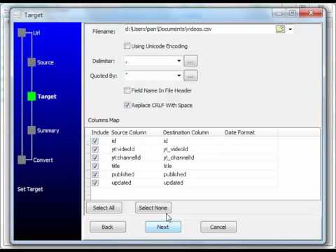 Export Youtube playlist to CSV file without programming