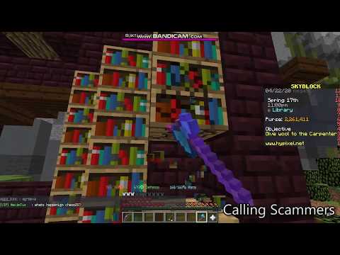 skyblock bookshelf glitch explained